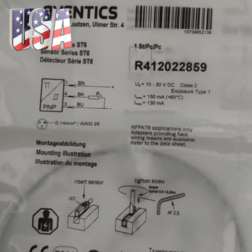 1PCS NEW AVENTICS sensor proximity switch R412022859 | eBay