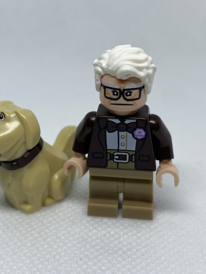 Lego Disney Up Carl Fredericksen And Dug Minifigures New From Set 43217 ...
