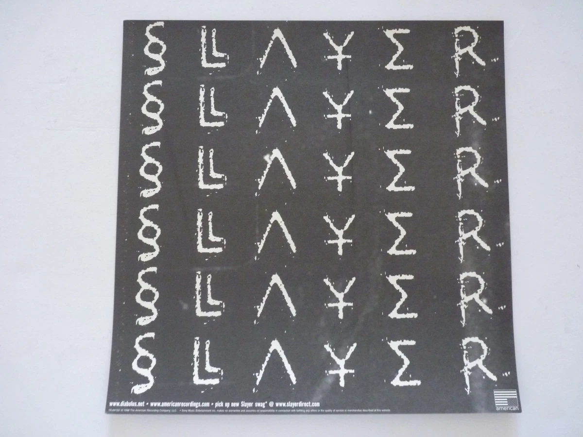 Slayer Diabolus In Musica Poster