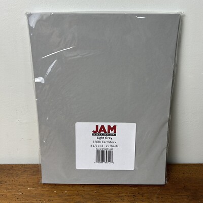 JAM Paper | Extra Heavyweight 130 lb. Cardstock Paper 8.5" x 11" Light ...