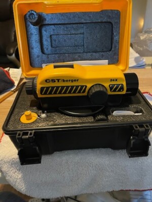 CST / BERGER 24x SITE TRANSIT LEVEL - EXCELLENT CONDITION Complete w ...