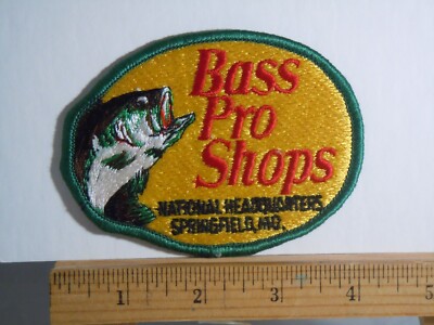BASS PRO SHOPS FISHING TACKLE LURES EQUIPMENT ADVERTISING LOGO VINTAGE ...