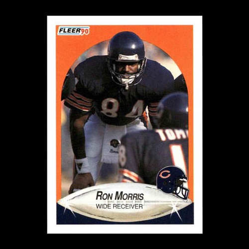 Ron Morris 1990 Fleer Chicago Bears #297 R325C 99 | eBay