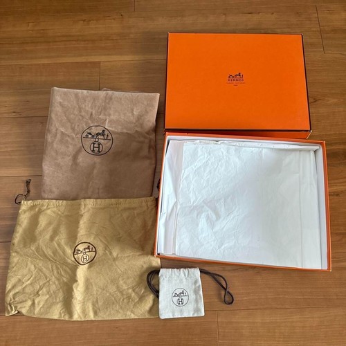 Hermes Empty Box Orange Gift Box Brand Size Orange Case 33cm×26cm×10cm ...