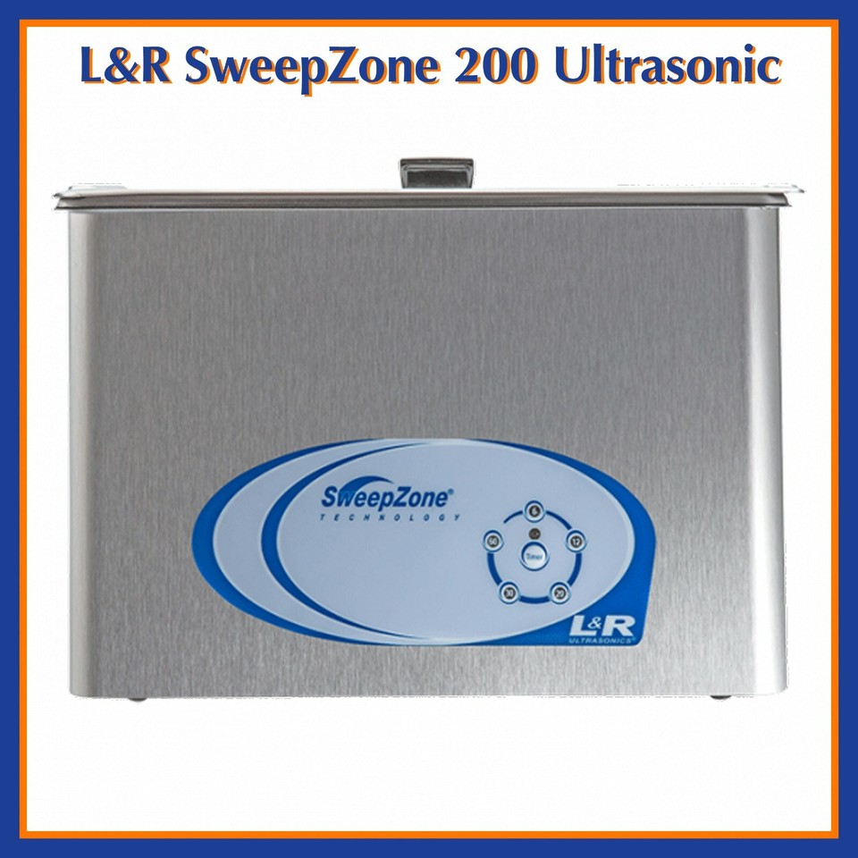 L&R SweepZone 200 Ultrasonic Cleaner with Timer and Drain | eBay