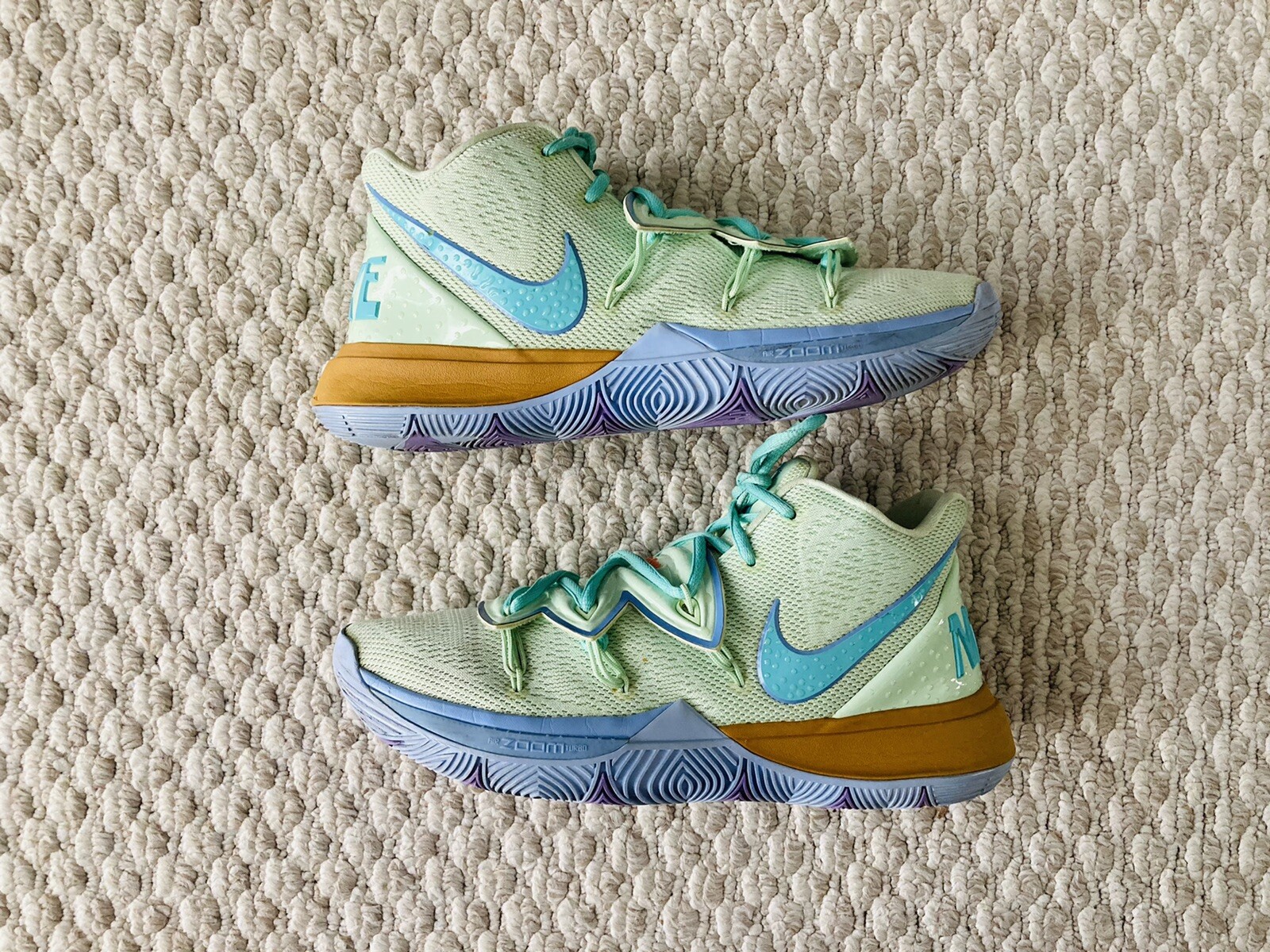 Nike Kyrie 5 Shoes SpongeBob Size 9 like New - munimoro.gob.pe