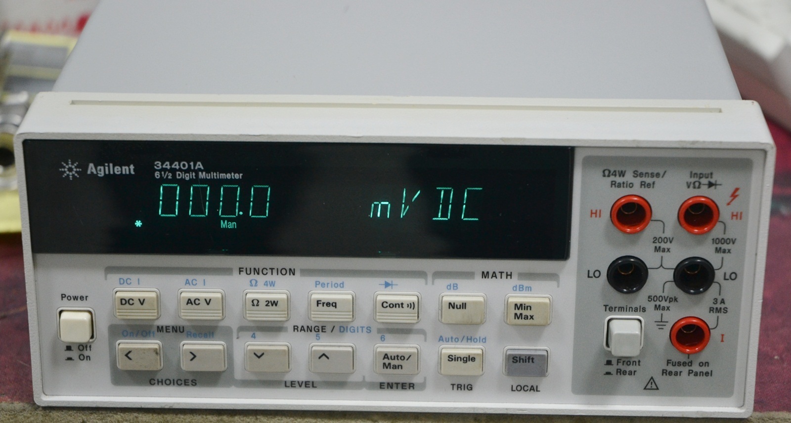Agilent 34401A Digital Multimeter, 6½ Digit Multimeter | eBay