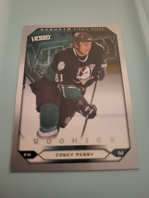 2005-06 Upper Deck Victory Rookie #281 Corey Perry Ducks Lightning RC ...