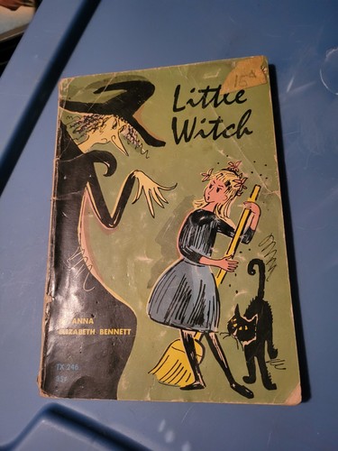 Vintage 1964 Little Witch Anna Elizabeth Bennett Pb Scholastic 6th ...