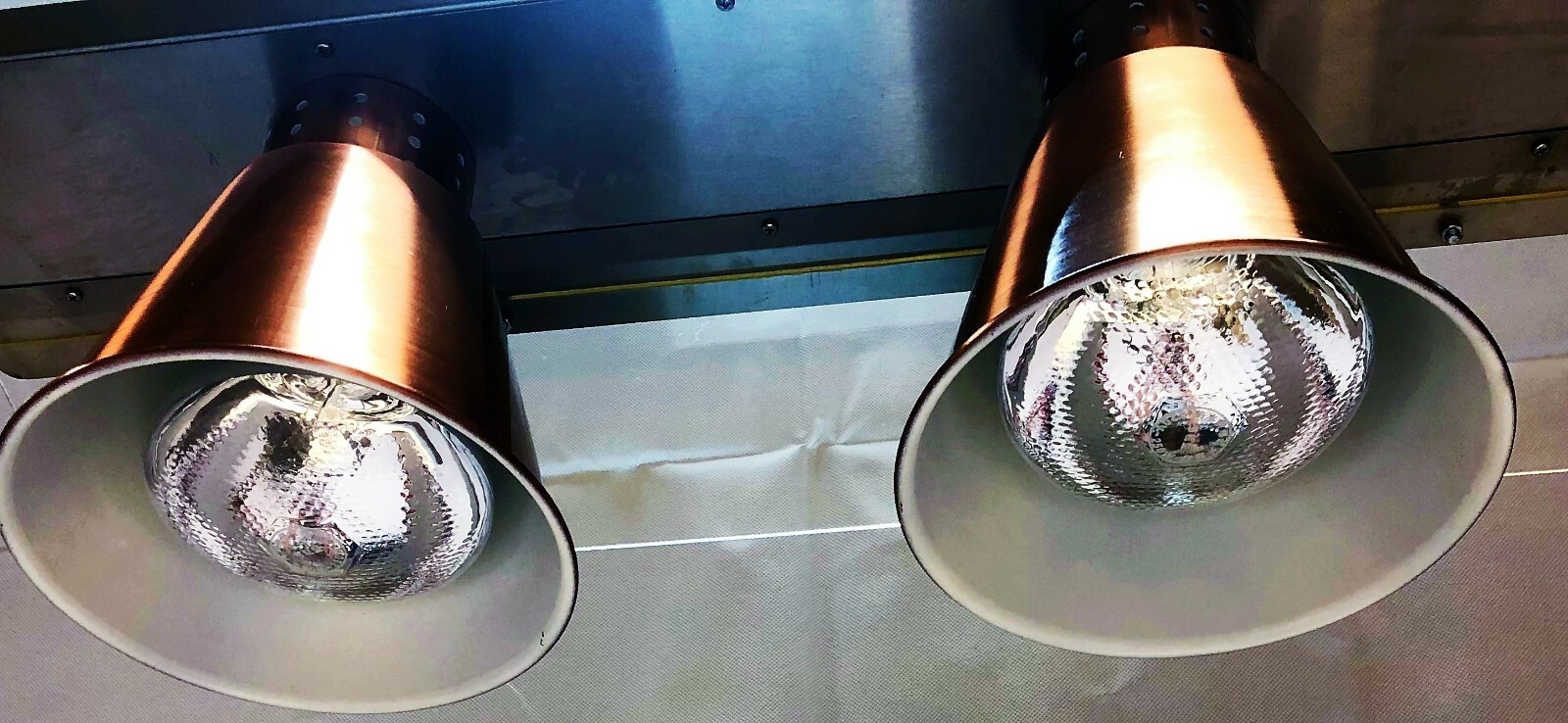 Quantum CE ® Heated Carvery Display Hot Plate Copper Gantry 1335mm wide ...