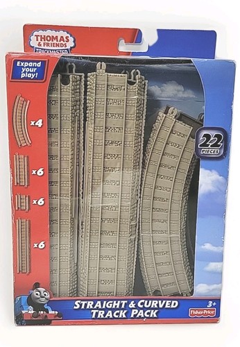 Fisher-Price Thomas & Friends Trackmaster STRAIGHT/CURVED Track Pack ...