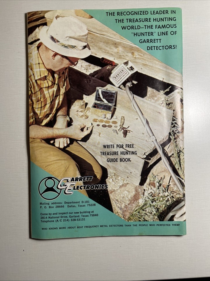 Rare Long John Latham's TREASURE World Mag (March 1971) Lake Huron ...