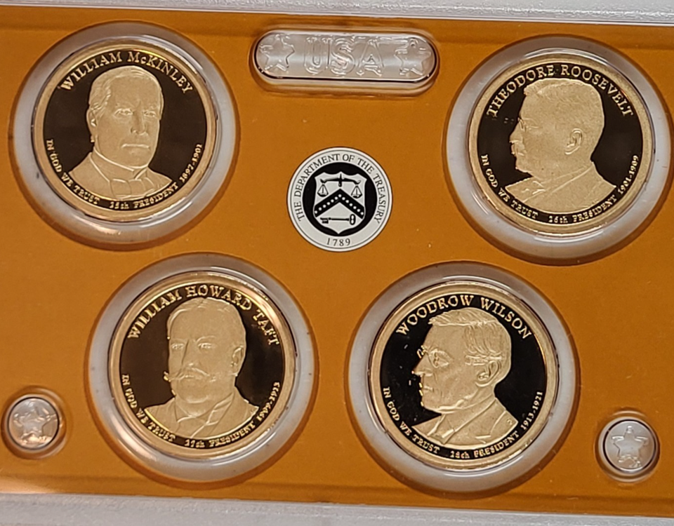 2007-2016 Presidential Dollar Proof Sets 39 Coins US Mint $1 | eBay