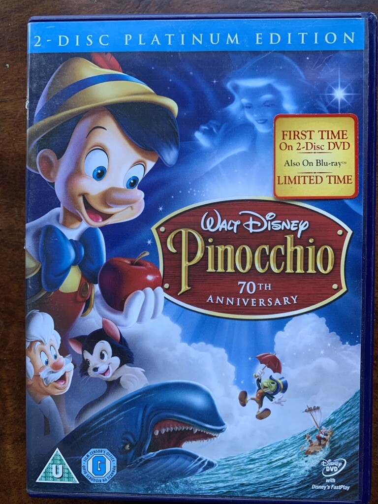 Pinocchio Dvd