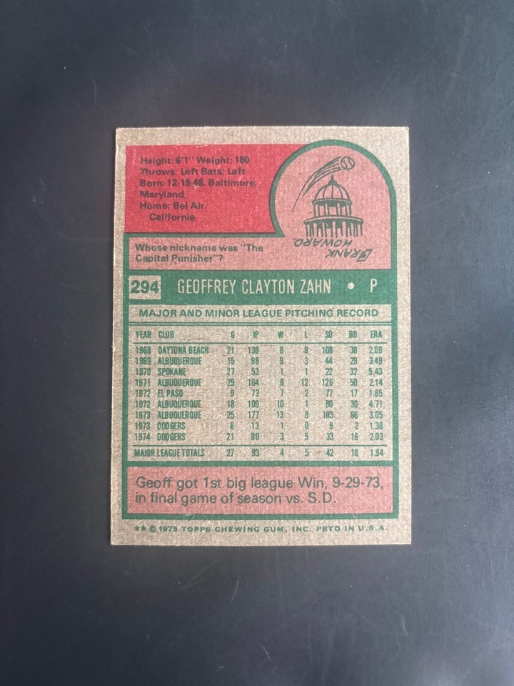 1975 Topps Baseball Cards Lot Pick A Player (#284-562) Complete your ...