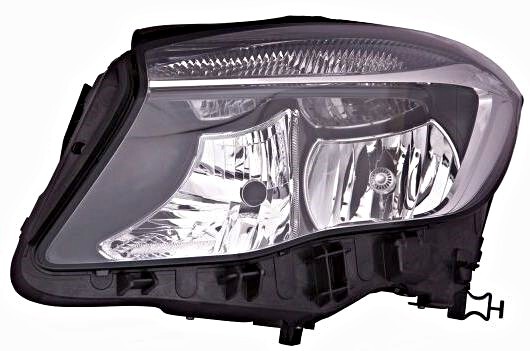 Headlight Black Left For MERCEDES Gla X156 X156 W156 13- A1569061100 | eBay