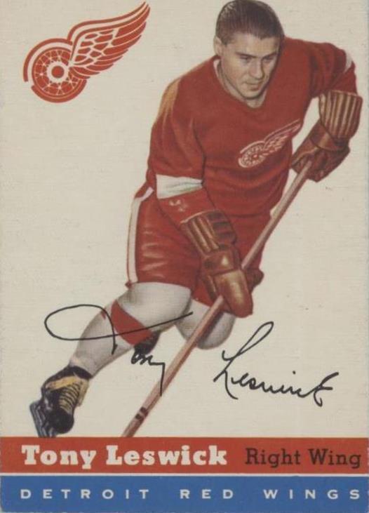 1954-55 Topps - Tony Leswick #45 for sale online | eBay