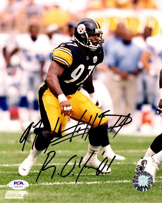 Kendrell Bell autographed signed inscribed 8x10 photo Pittsburgh ...