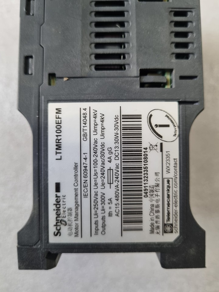 Schneider Electric LTMR100EFM Motor Management Controller FREE FAST ...