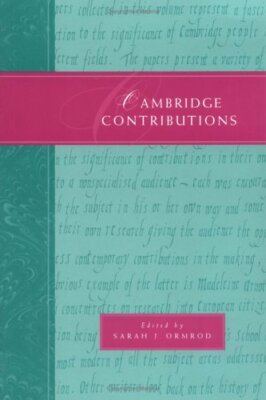 Cambridge Contributions by Ormrod, Sarah J. Paperback / softback Book ...