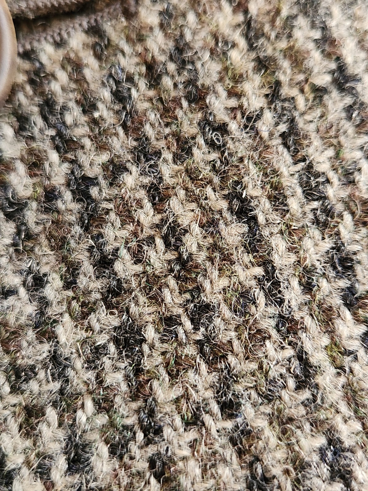 VINTAGE INVERTERE NEWTON ABBOT TWEED INVERNESS CAPE C… - Gem