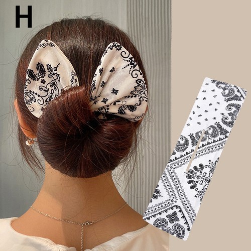 Women Girl Deft Bun Maker Donut Bun Maker Tool Knotted Wire Headband ...