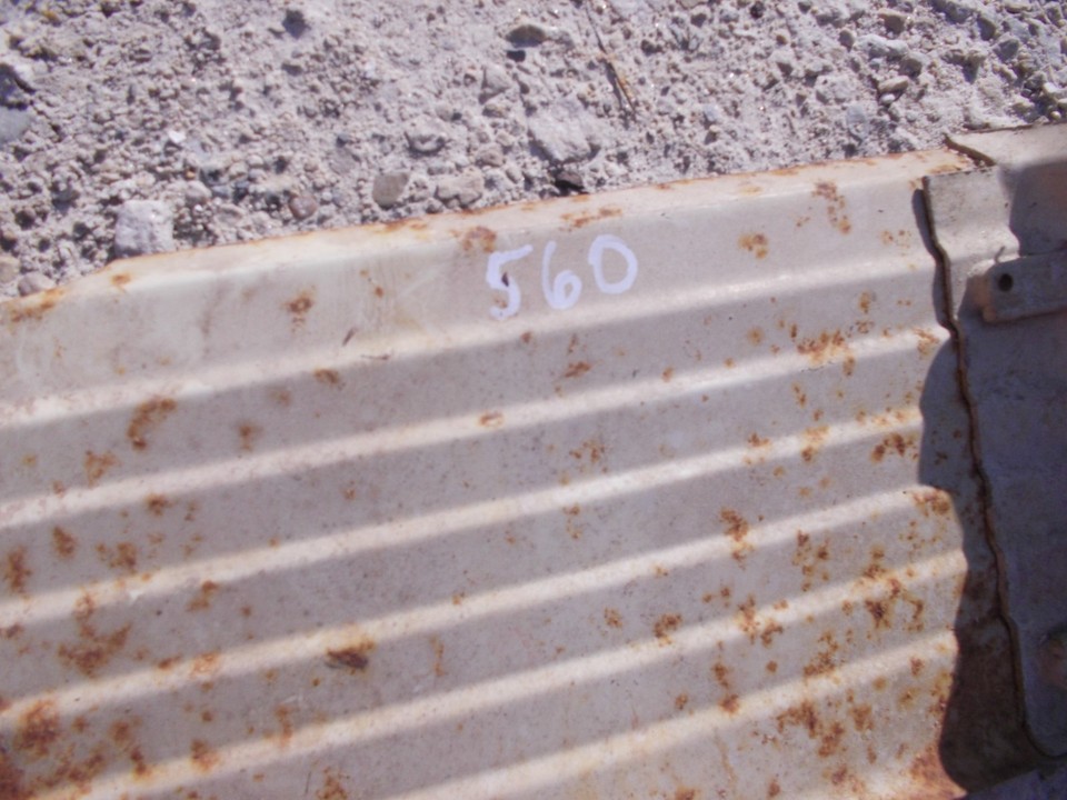 Farmall 460 560 row crop tractor IHC under dash (3) white hood panel ...
