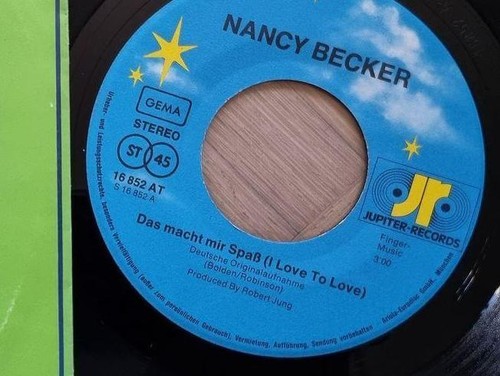 Nancy Becker - Das macht mir Spass 7'' Vinyl Germany/ CV Tina Charles | eBay
