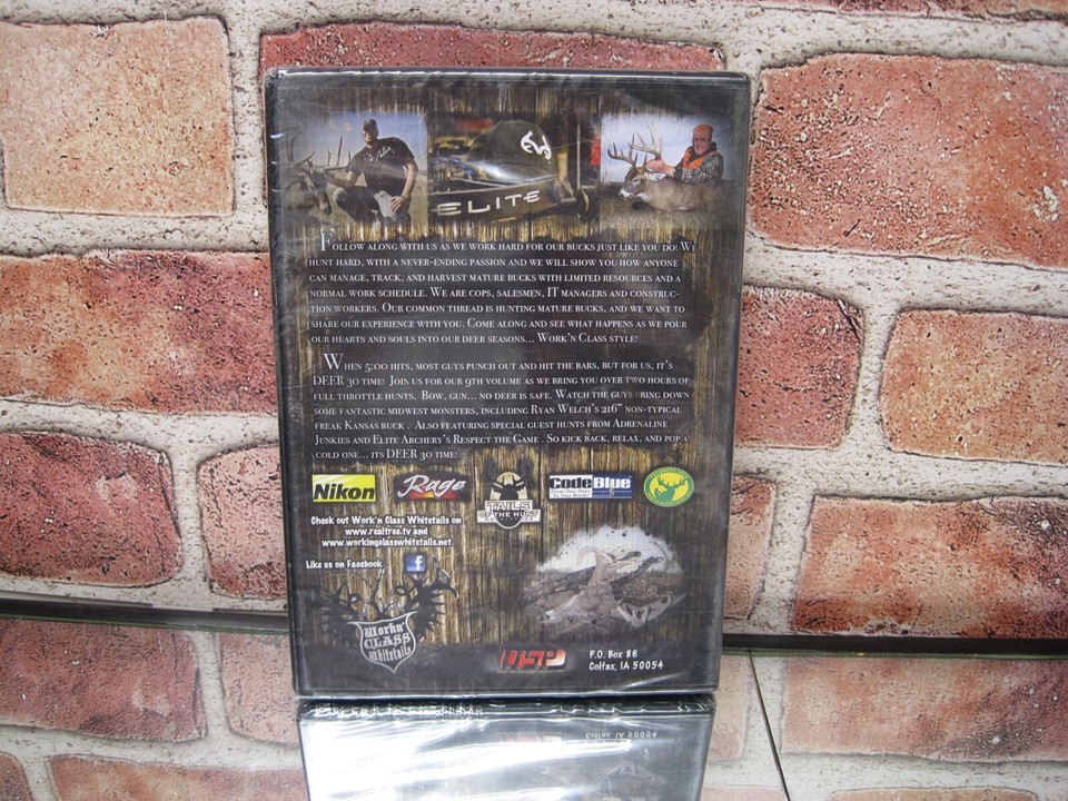 Work'n Class Whitetails Deer Volume 9 Ordinary Guys Extraordinary Hunts ...