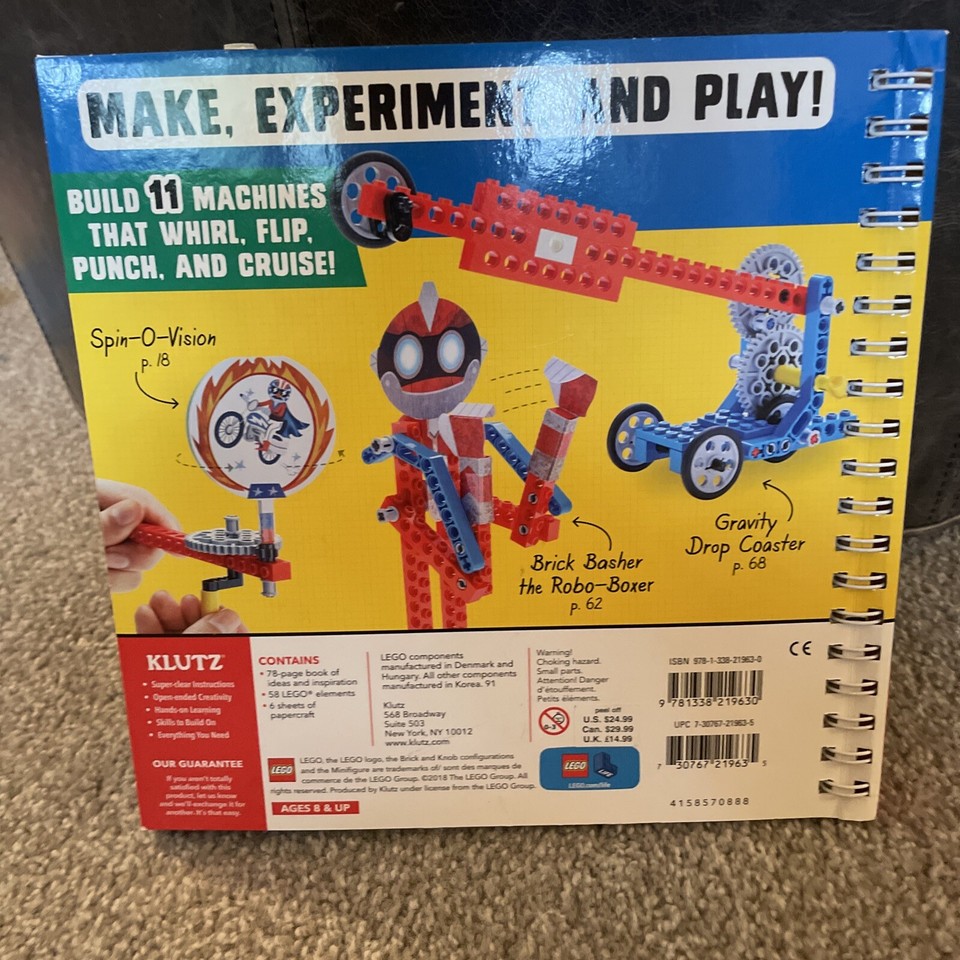 NEW LEGO GADGETS KLUTZ ACTIVITY BOOK W/ LEGO ELEMENTS NEW. | eBay
