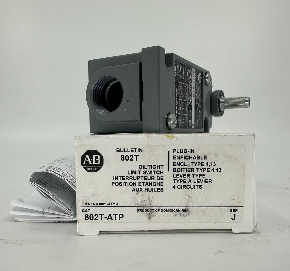 Allen-Bradley 802T-ATP Oil Tight Limit Switch * BRAND NEW IN BOX * USA ...