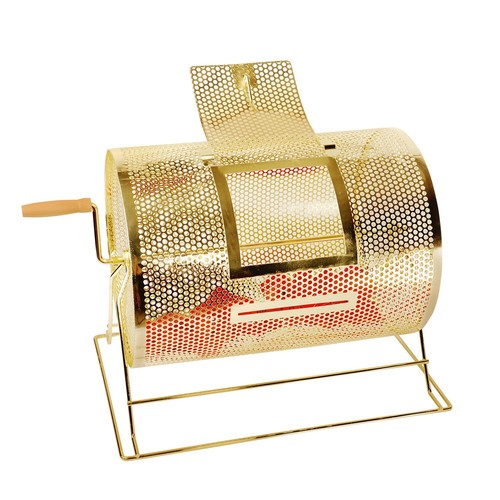 GSE Large Brass Raffle Ticket Drum. Lottery Cage Holds 10000 Tickets ...