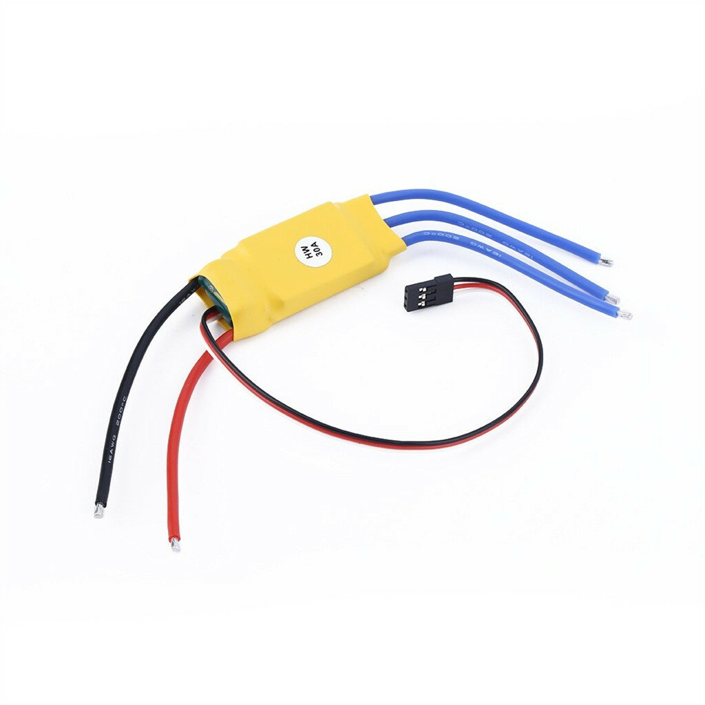 ? 30A Brushless Motor Speed Controller RC BEC ESC T-rex 450 V2 ...