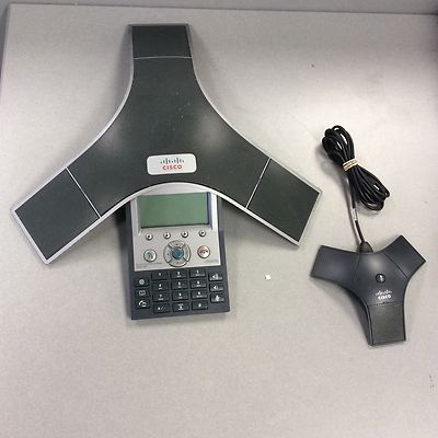 Cisco 7937 CP-7937G IP Conference Phone Station with external ...