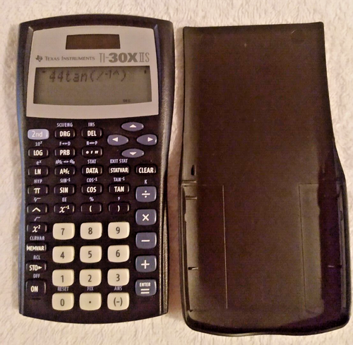 Texas Instruments TI - 30X II S Scientific Calculator With Cover TESTED ...