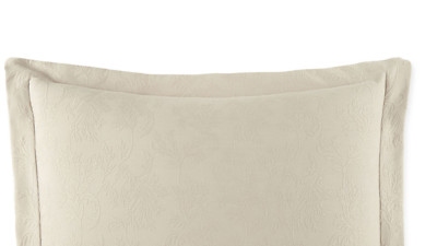 Liz Claiborne Pillow Sham Standard 20x26 Beige Sand Daphne Matelasse ...