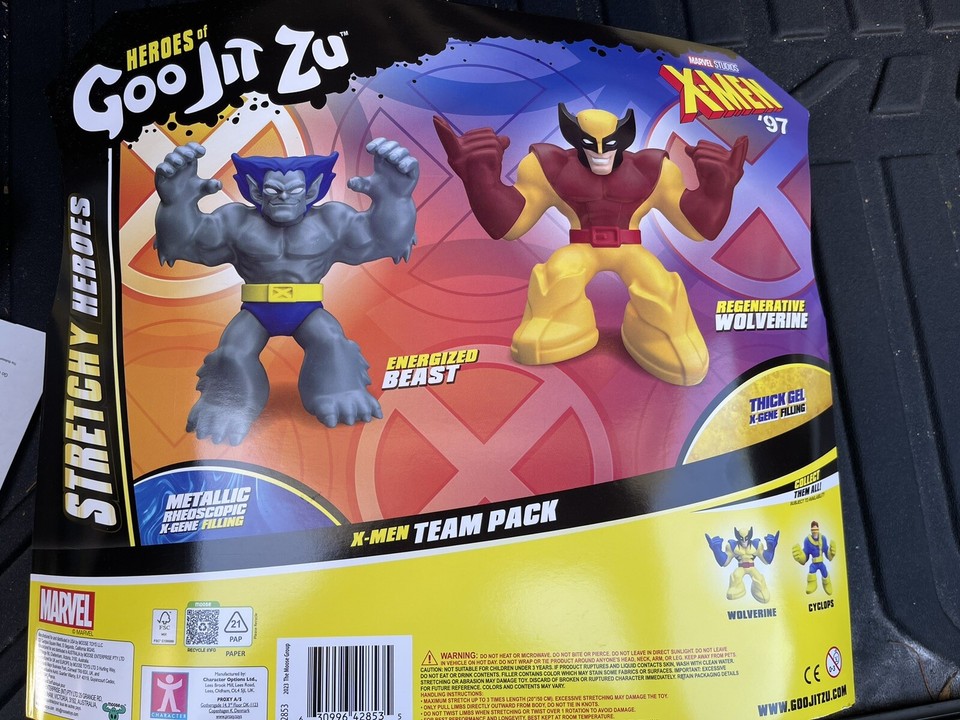 Heroes Of Goo Jit Zu Marvel X - Men ‘97 Wolverine And Beast Target ...