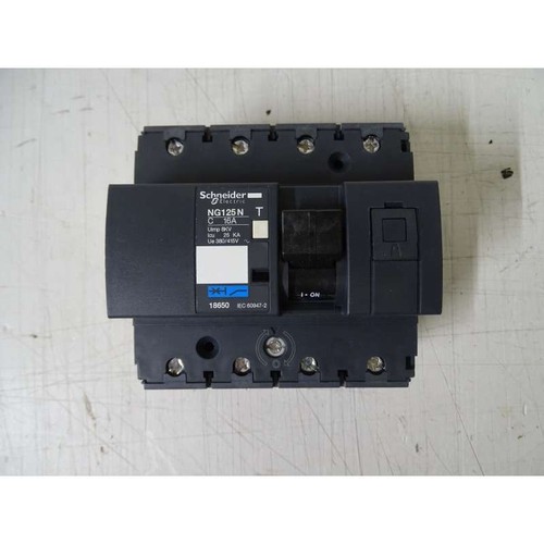 18650 Magnetic Circuit Breaker NG125N 4P C 16A 25kA | eBay