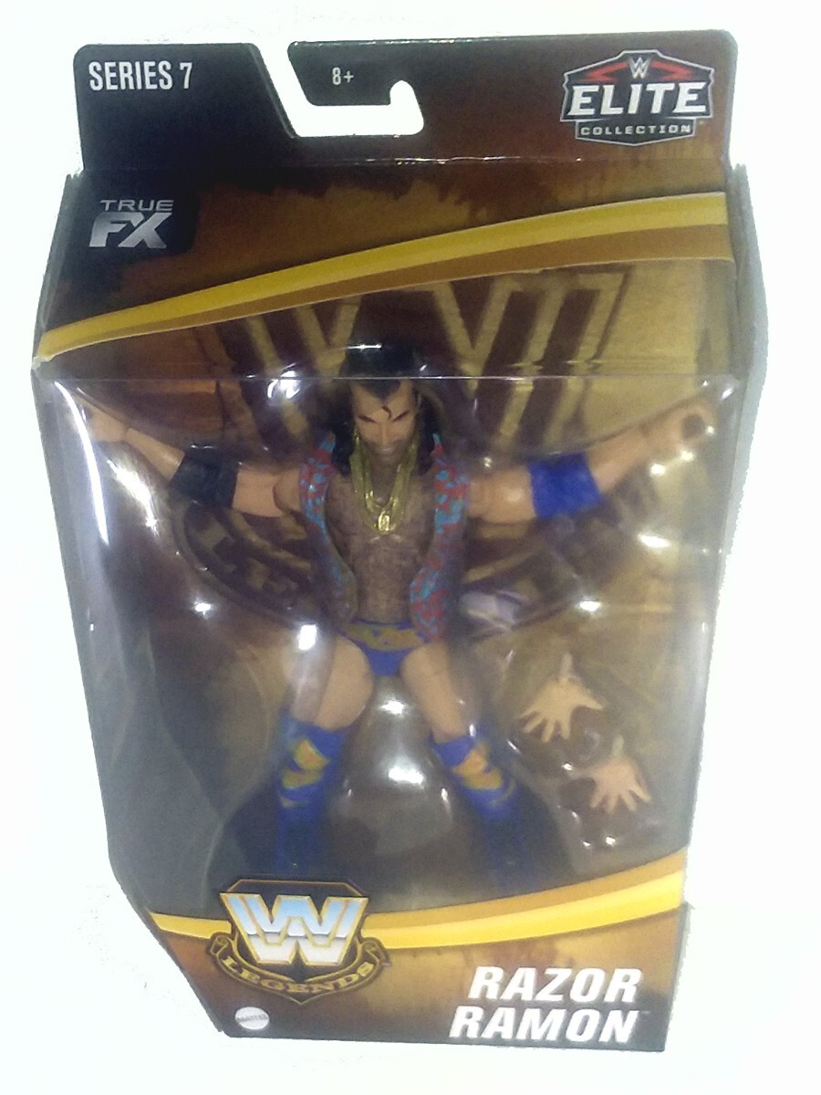 WWE WRESTLING ELITE COLLECTION LEGENDS SERIES RAZOR RAMON ACTION FIGURE ...