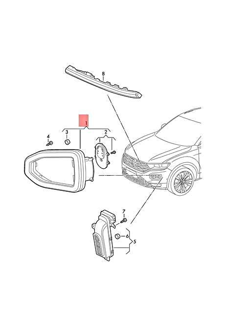 Genuine VW T-Roc Cabrio A11 AC7 AC8 LED day lights Left 2GA941055H | eBay