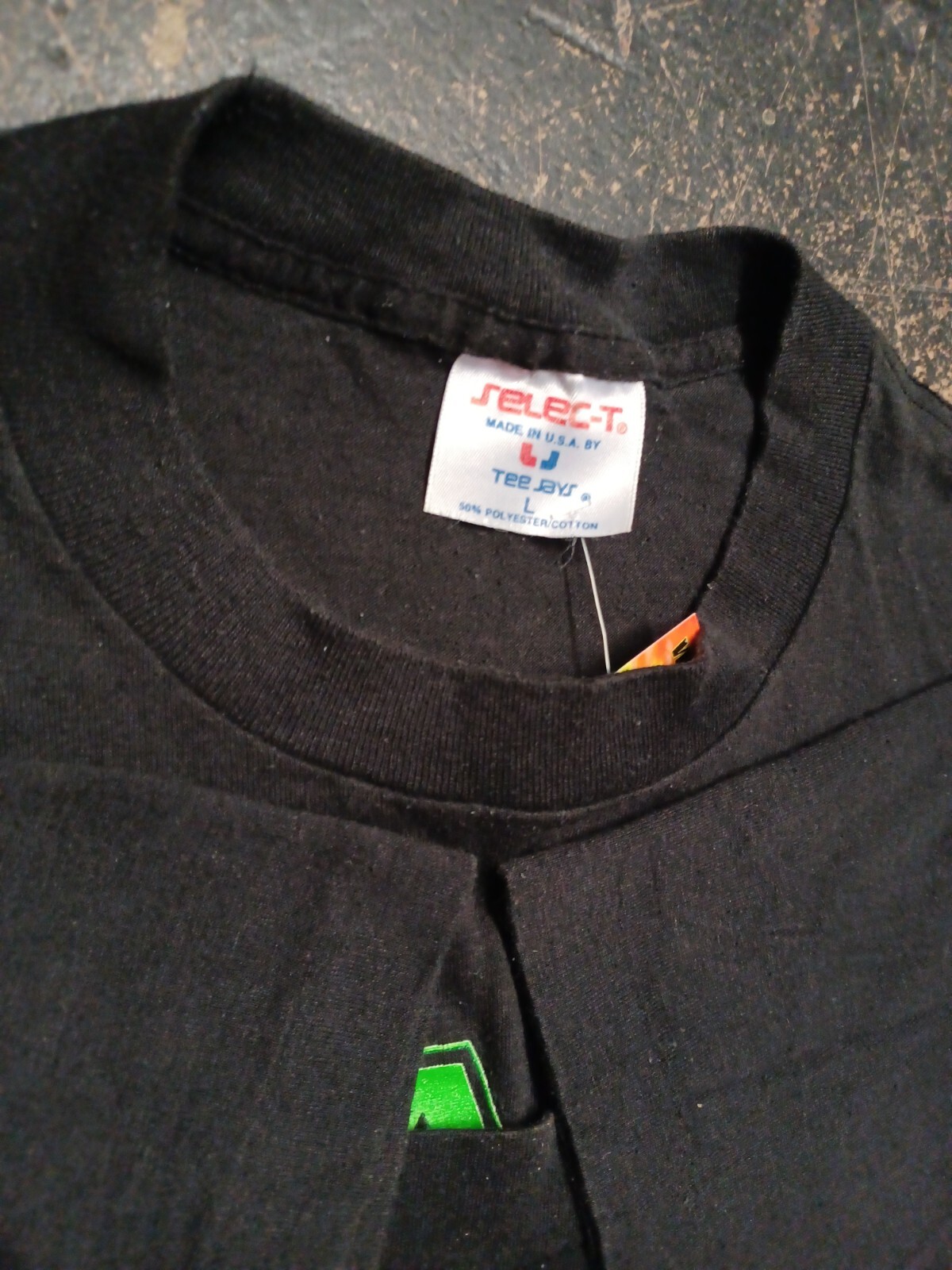 Vintage 1980s Overkill Heavy Metal Thrash Around The World Tour L Black ...