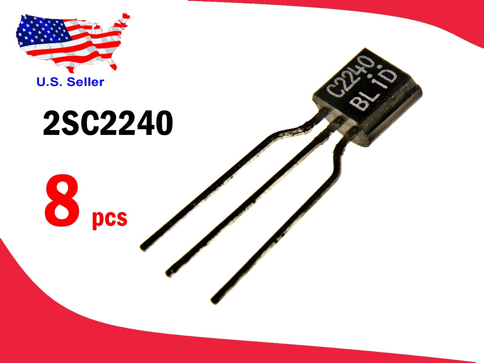 2SC2240 (8 pcs) Transistors - Free & Fast shipping | eBay