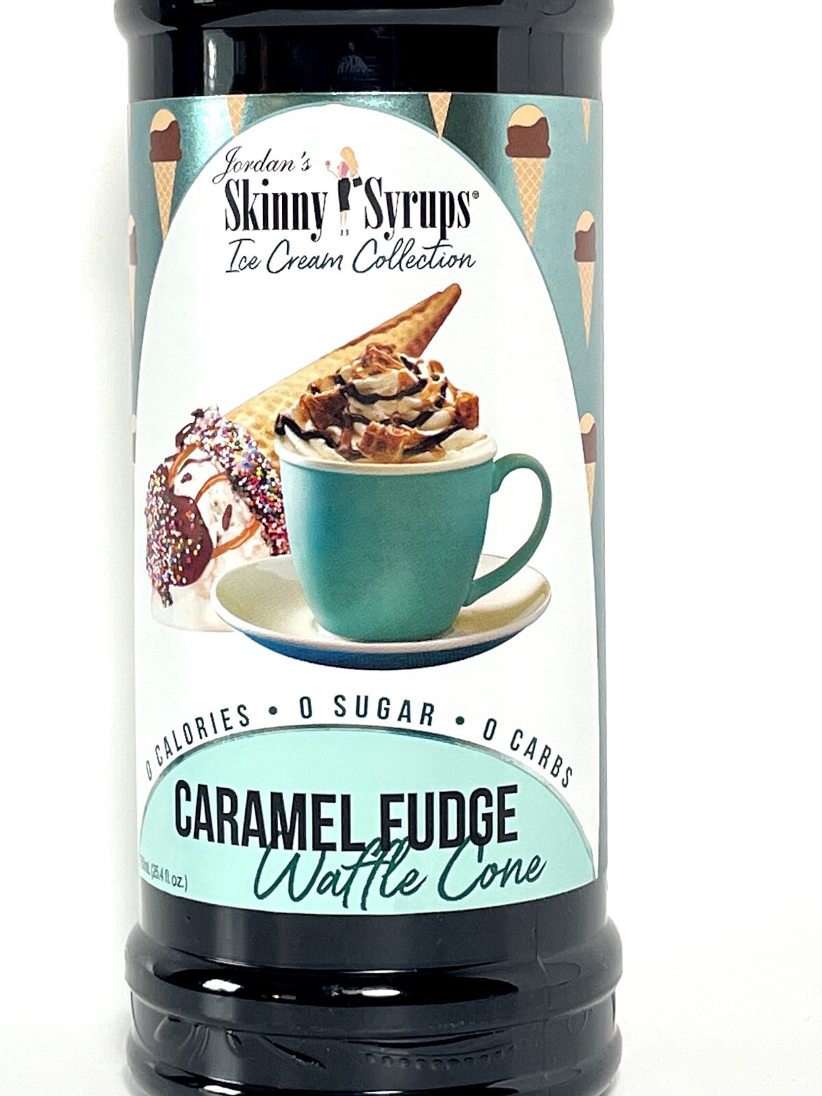 Jordan%27s+SKINNY+Syrups+750ml+Caramel+Fudge+Waffle+Cone+Syrup+Gluten ...