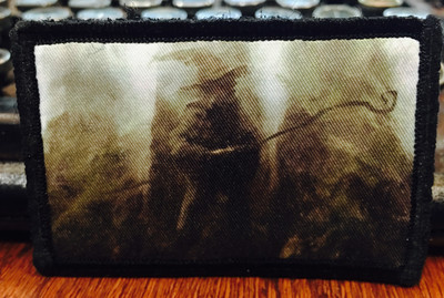 Lord of the Rings Gandalf Morale Patch Tactical Military Flag USA Badge ...