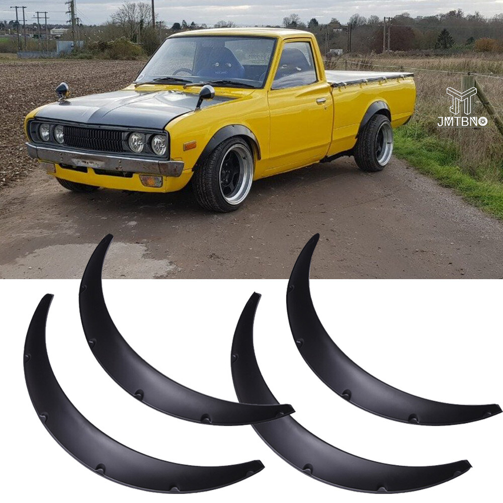 4x 4.5" For Datsun 620 Pickup Fender Flares Body Kits Flexible Wide ...