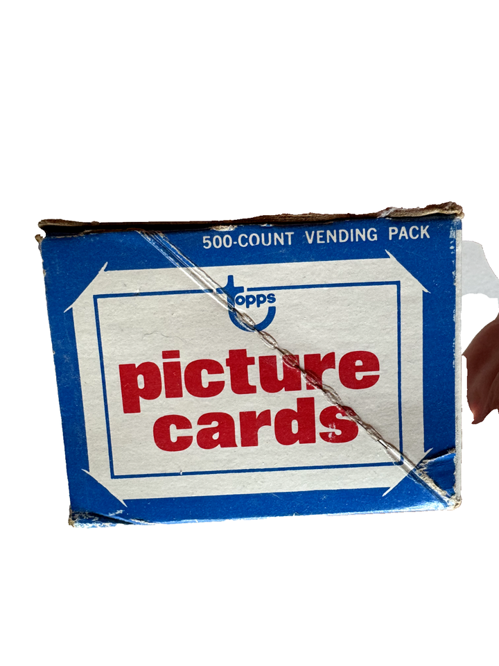 1987 Topps Baseball Picture Cards Vending Box - 500 Cards | eBay