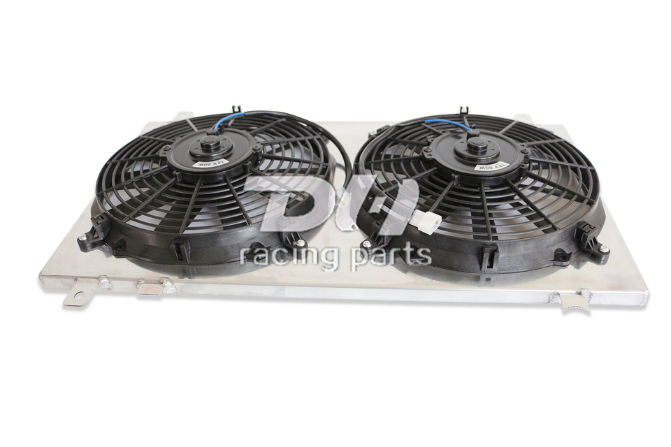 3 Row Radiator+Shroud+Fan For 1986-1992 Toyota Supra MZ20 MZ21 MK3 MA70 ...