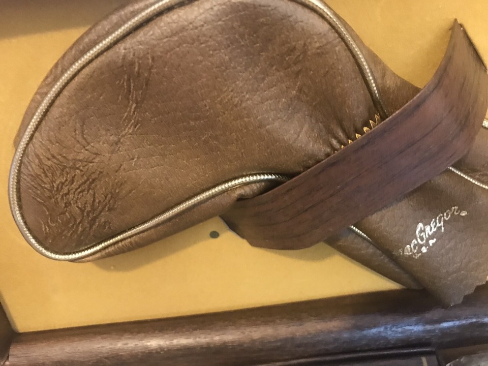 VERY RARE JACK NICKLAUS GOLF BALL SET + MACGREGOR PUTTER COVER ...