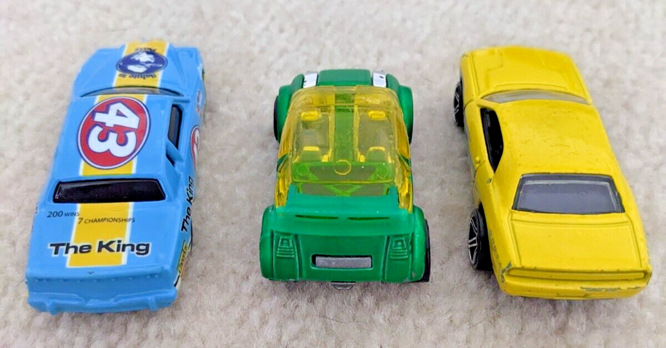 Matchbox Cars Set of Three - Blue, Green, and Yellow Cars! Surprise ...
