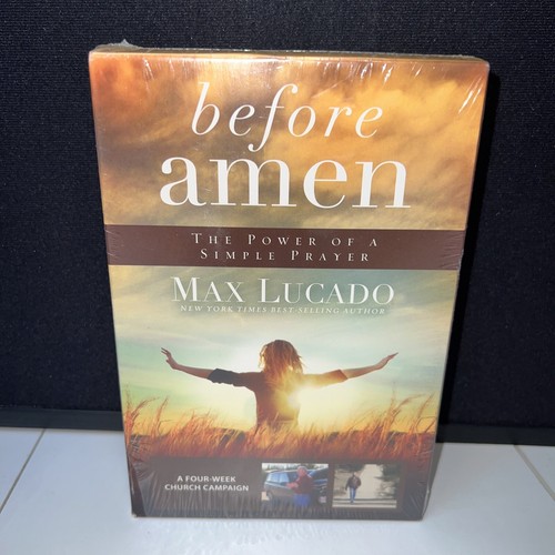 Before Amen the Power of Simple Prayer Max Lucado 4 Week Church ...